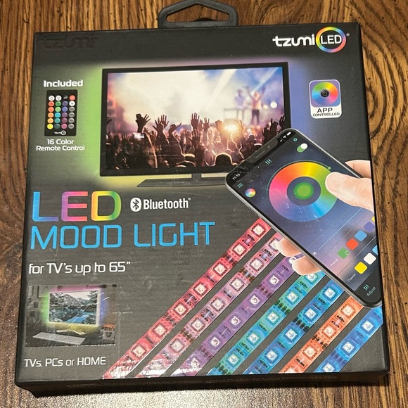 Other | Tzumi Led Mood Light With Remote | Poshmark